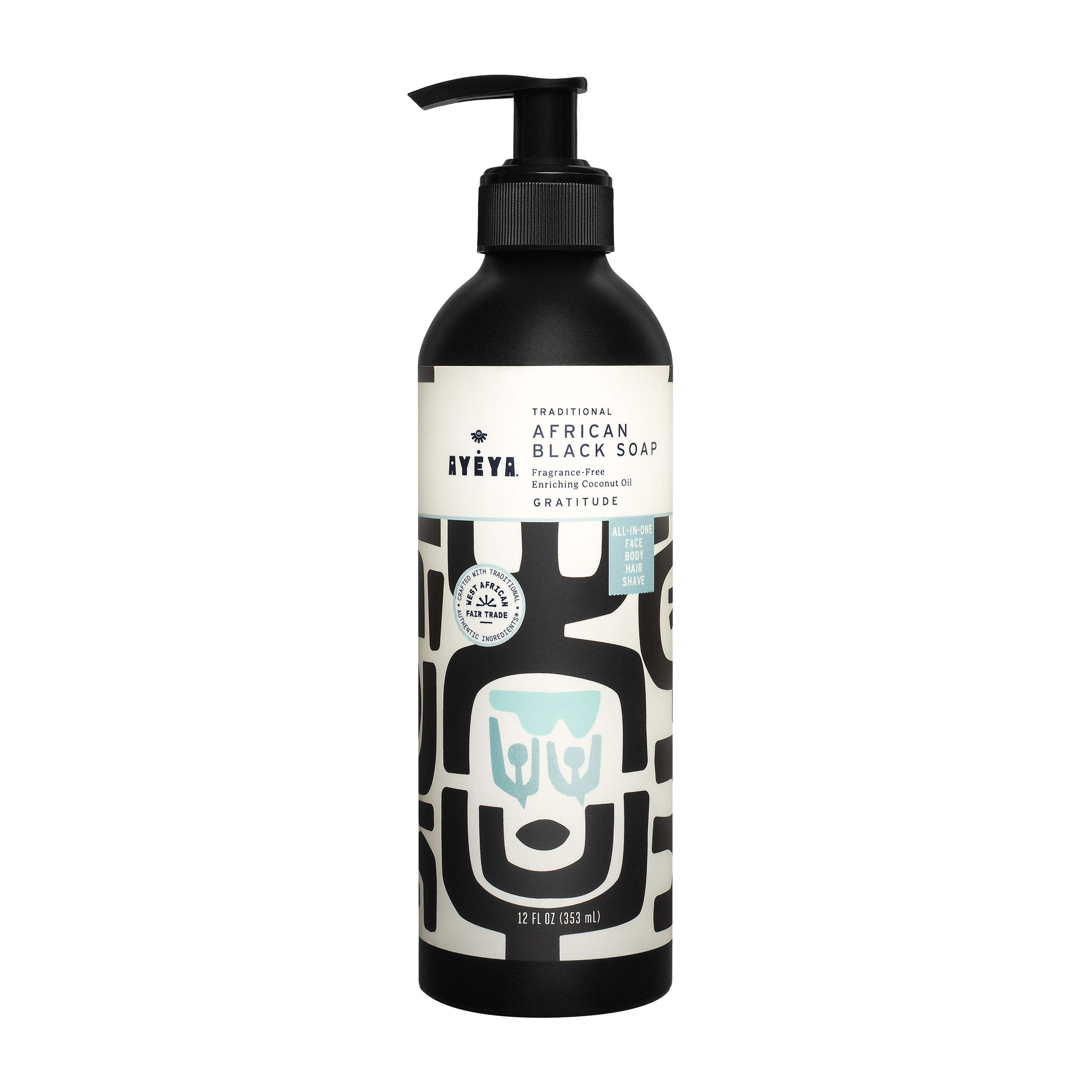 AYÉYA Traditional African Black Liquid Soap Gratitude – Fragrant Nest